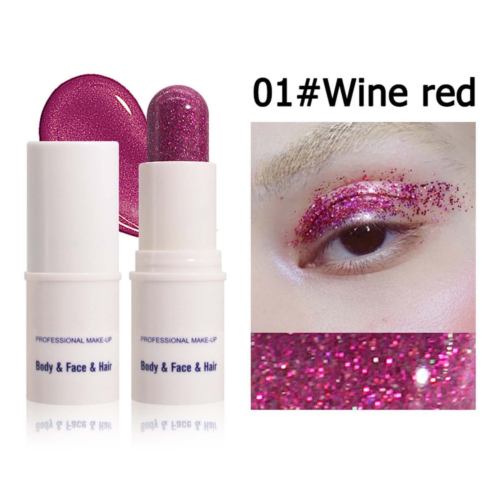 Byikun Shiny Cream, Multi Color Eye Stick, Skin Friendly Highlight ...