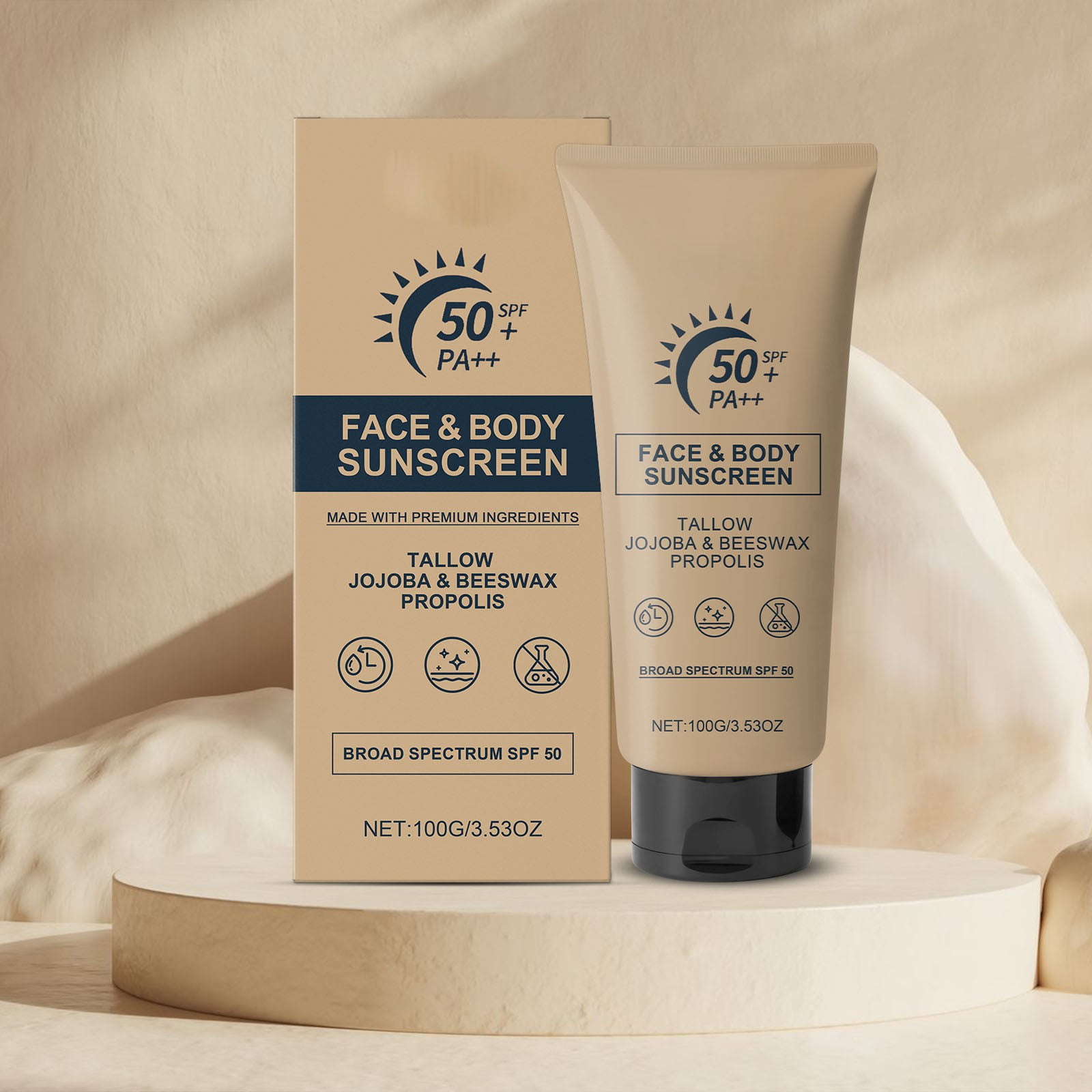 Byikun Sunscreen Lotion, Melanin Skin Moisturizer, Natural Ingredients ...