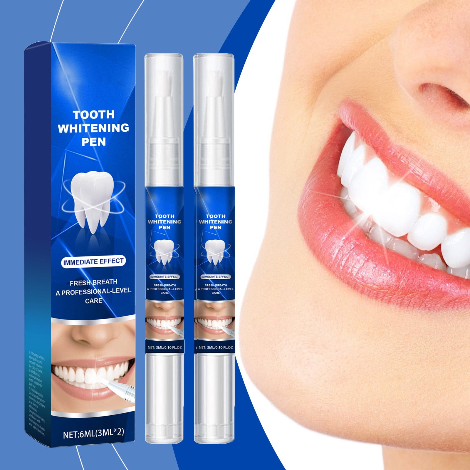 Byikun Teeth LIGHTENING Pen, Stain Removal Dental Pen for Coffee Tea ...