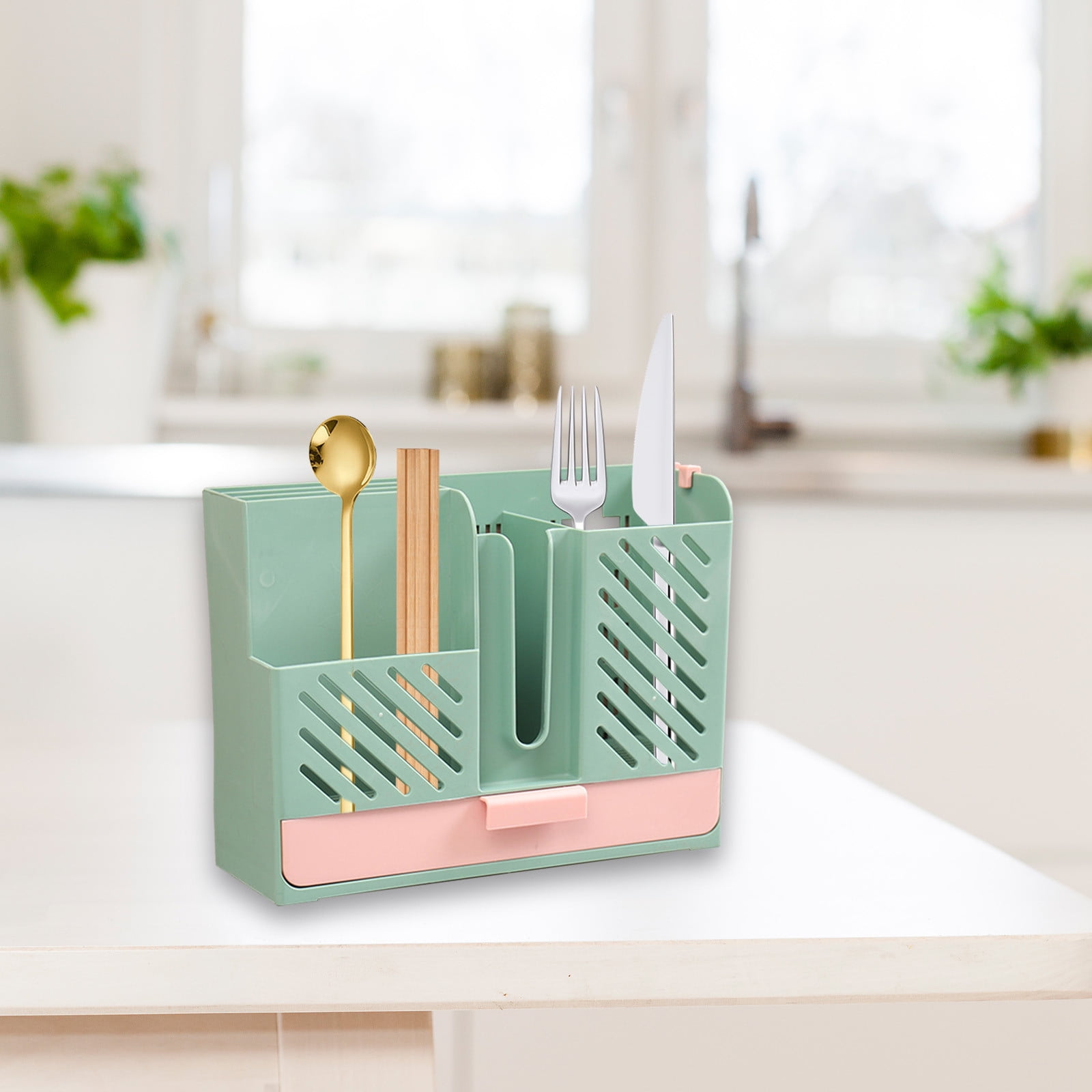 Byikun Thickened Stainless Steel Chopstick Tube Commercial Milk Tea ...