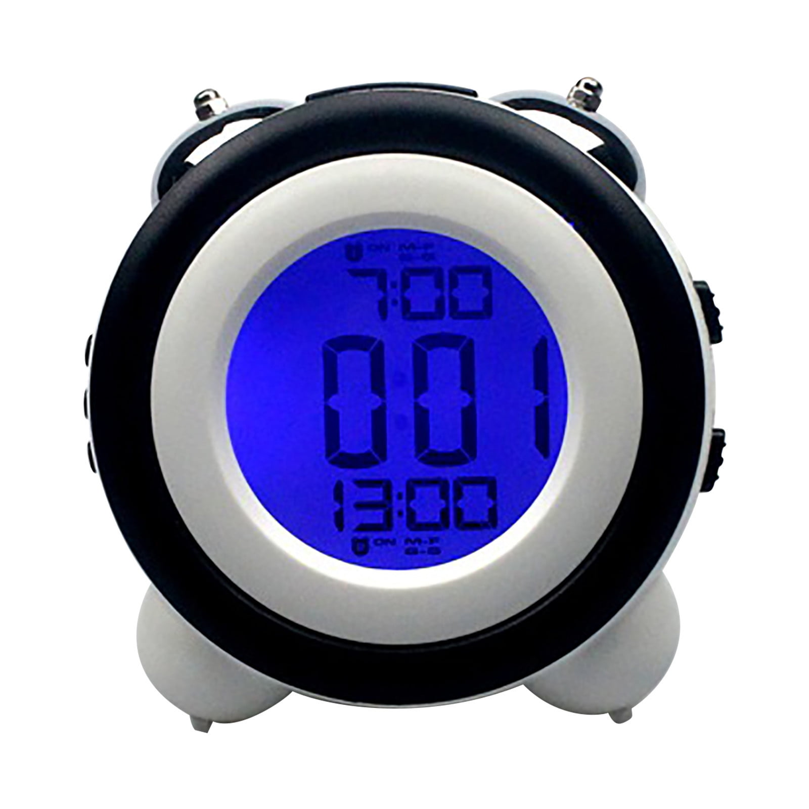 Yuanzi Three-dimensional LED Alarm Clock, Silent Digital Clock ...