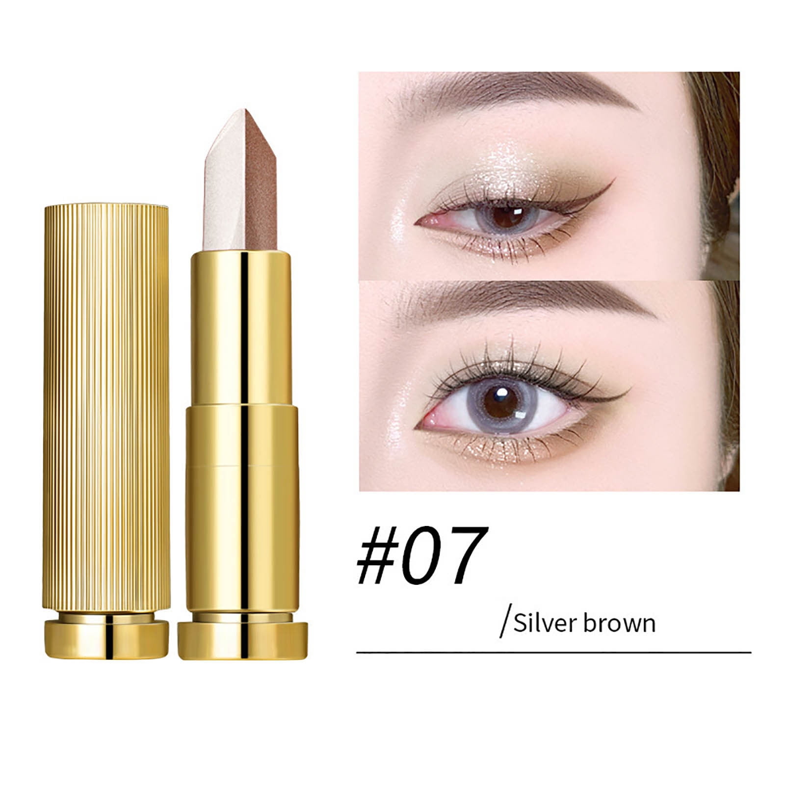 Byikun Two-tone Eye Stick, Long-lasting double-color Eyeliner ...