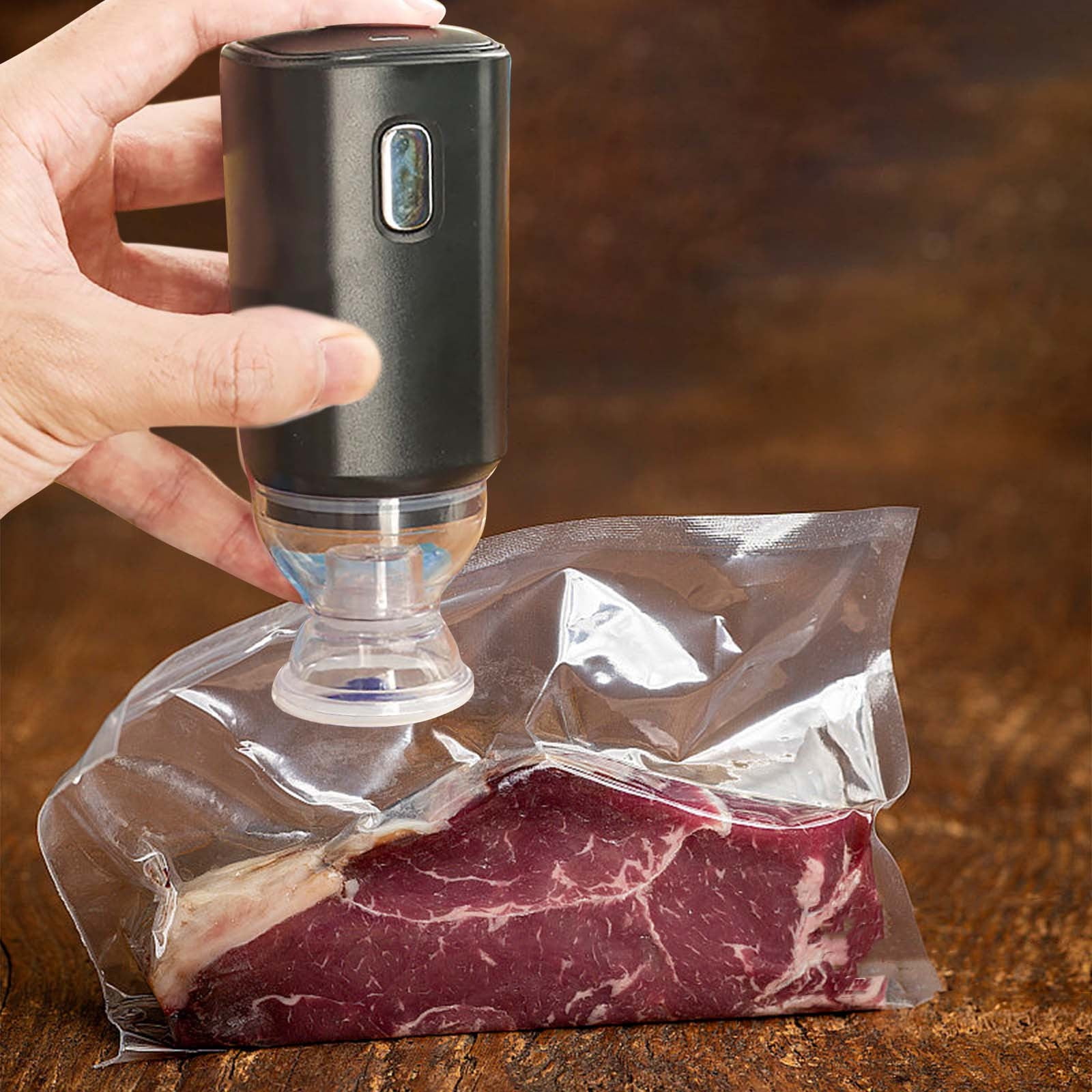 Byikun Vacuum Sealer, Portable Food Saver Machine, Strong Power Dheld ...