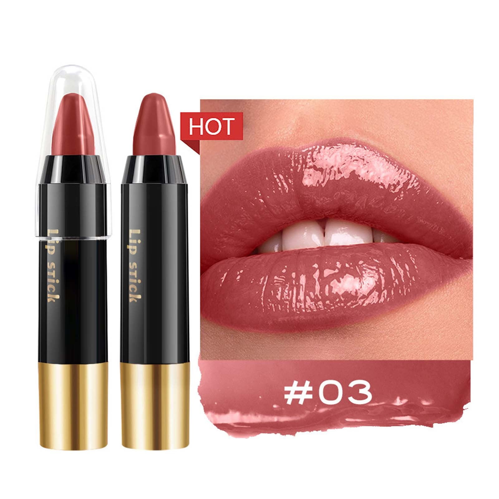 Byikun Velvet Lip Crayon, Moisturizing emit Lipstick Pen, Six Color ...