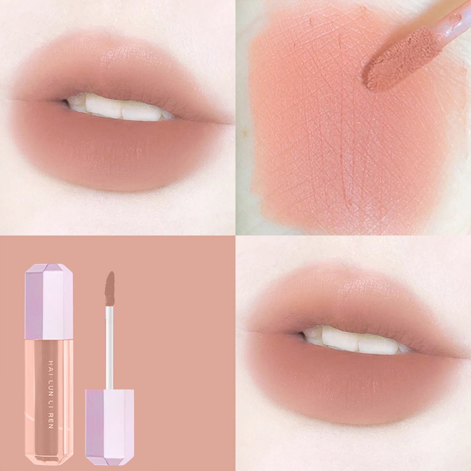 Byikun Velvet Lip Glaze, Moisturizing Mist Lipstick, Long-Lasting Matte ...