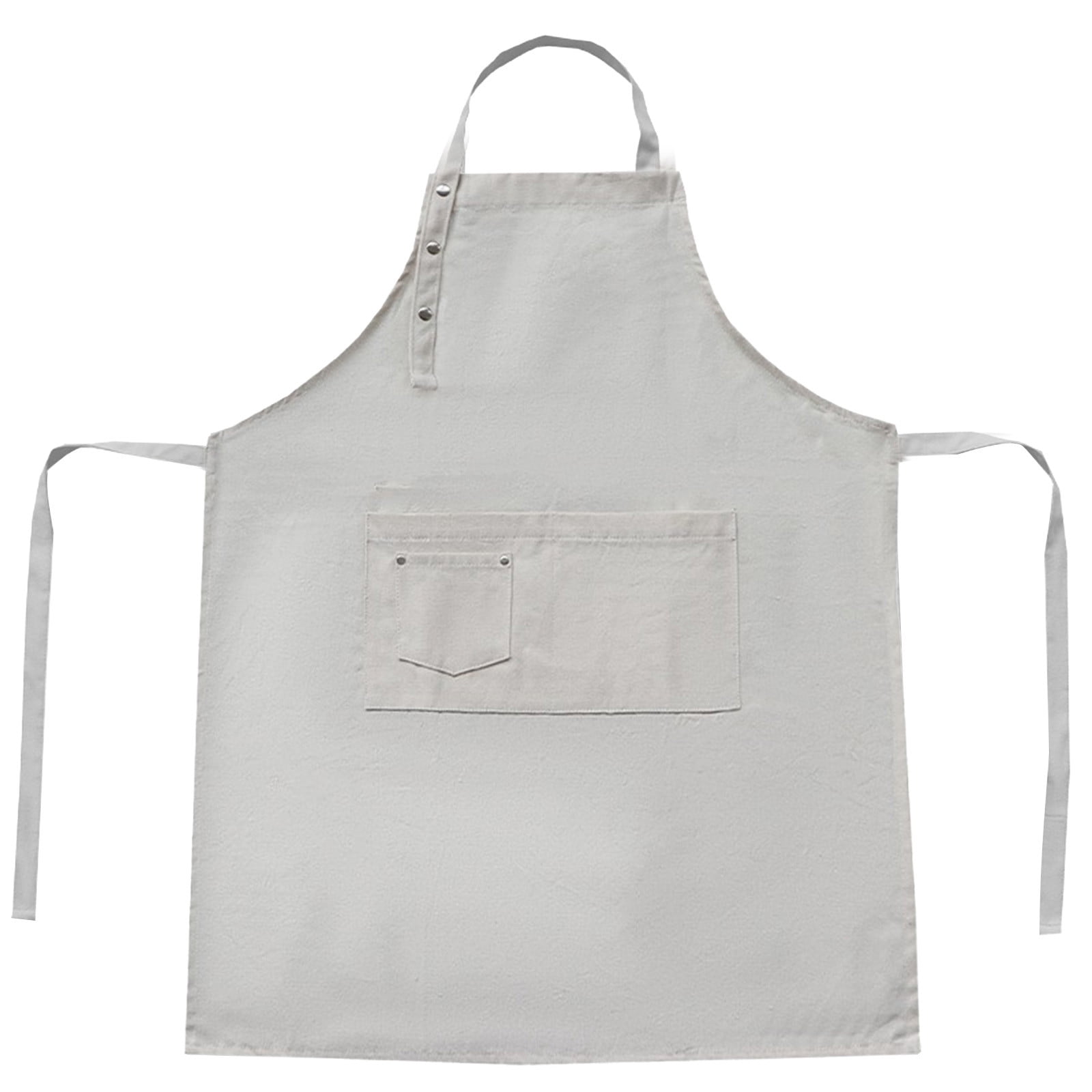 Byikun Work Apron Premium Heavy Duty Waxed Canvas Tool Apron With Tool ...