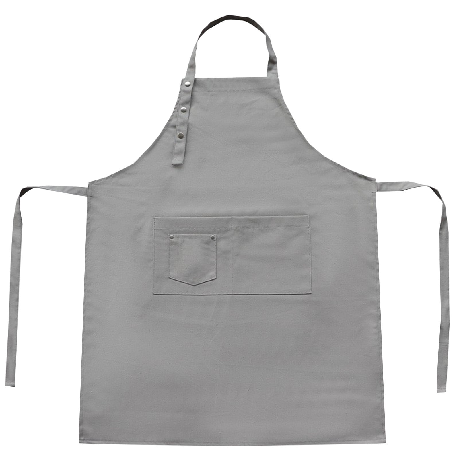 Byikun Work Apron Premium Heavy Duty Waxed Canvas Tool Apron With Tool ...