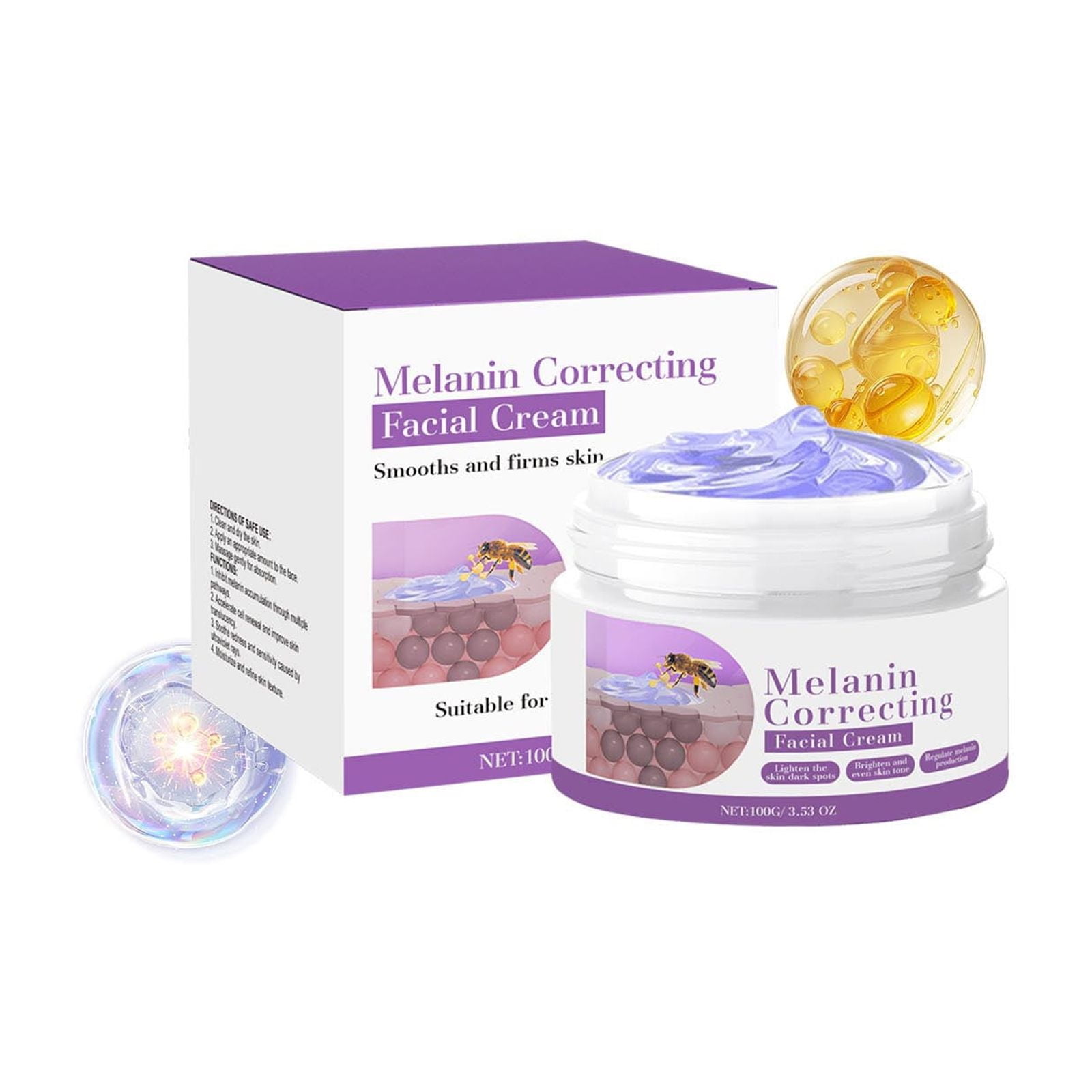 Byikun fleck Corrector, Multi-Action Melanin Cream, Gentle Skin ...