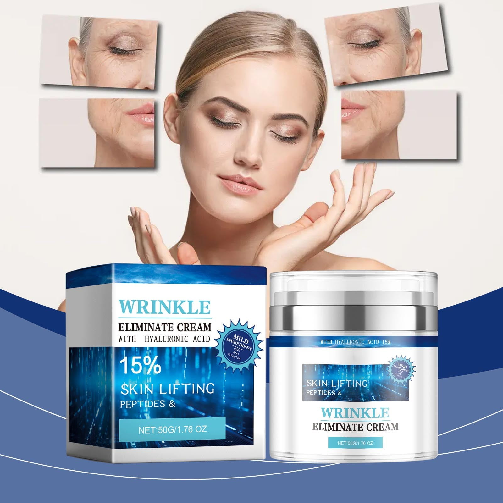 Byikun tightening cream, Wrinkle Reducing Moisturizer, Skin Hydrating ...