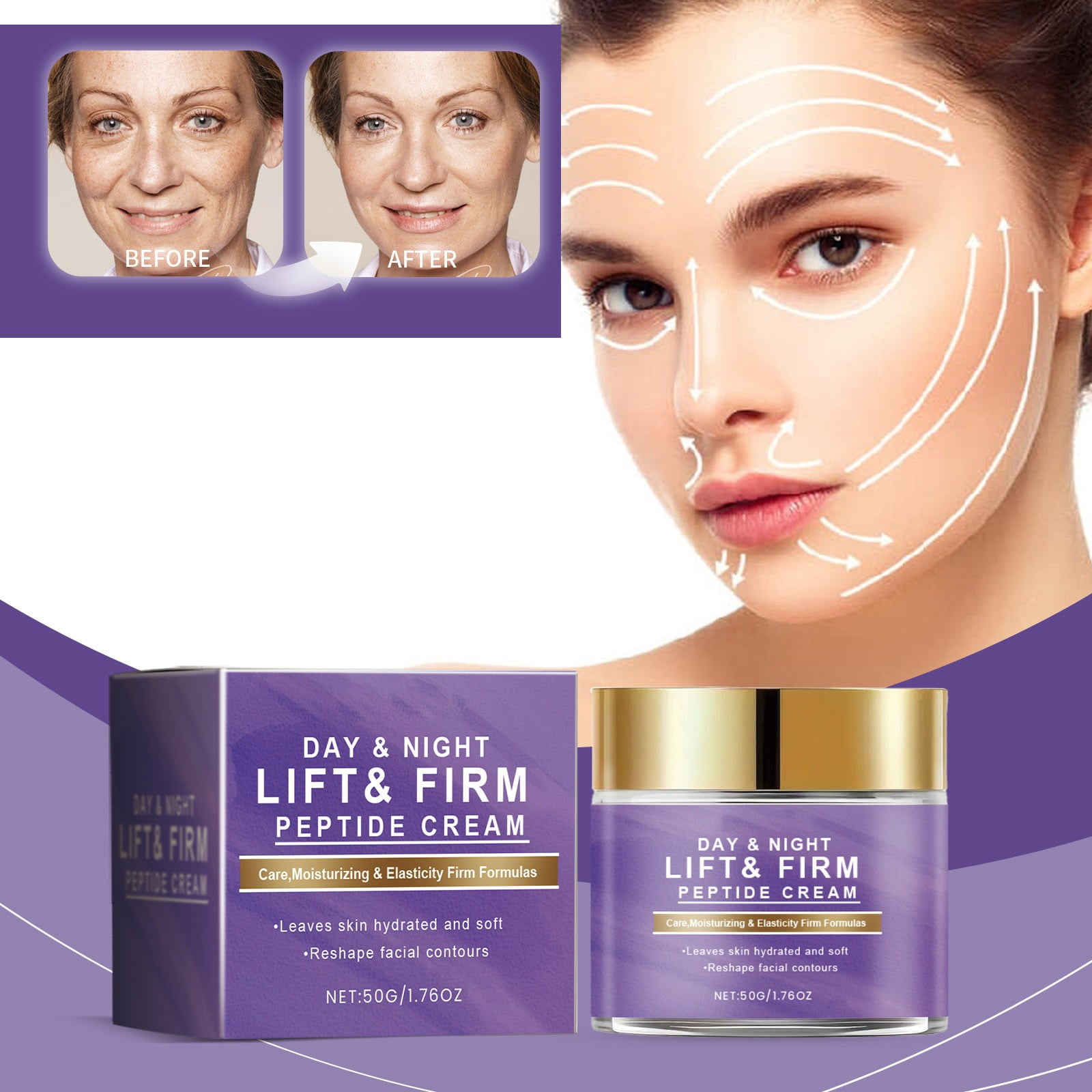 Byikun tightening cream, Youthful emit Day Night Repair Cream, against ...