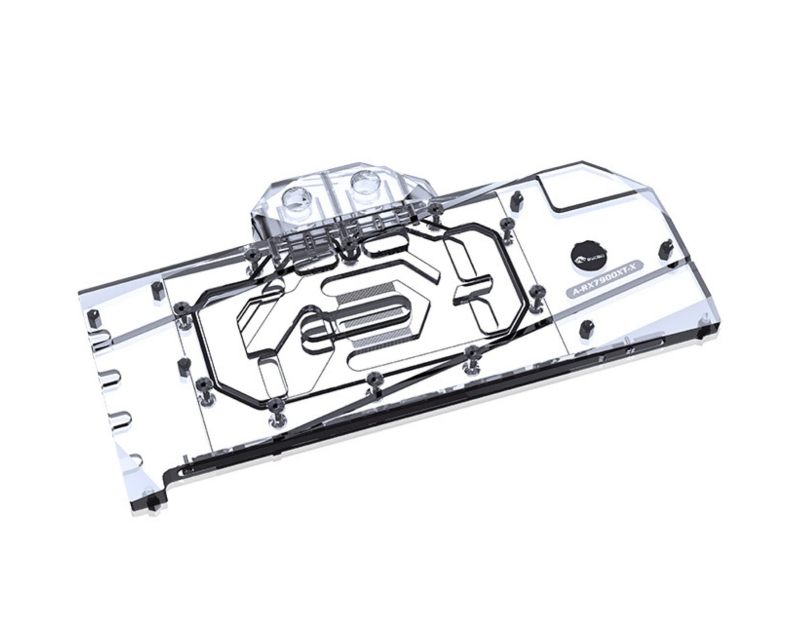 Bykski Full Coverage GPU Water Block and Backplate For AMD Radeon RX ...