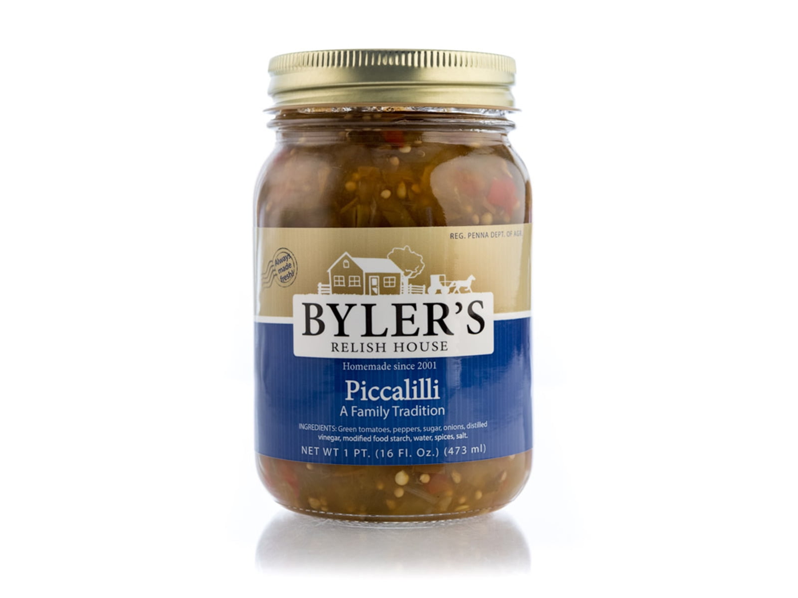 Byler's Relish House Piccalilli, 3-Pack 16 fl. oz. Jars - Walmart.com