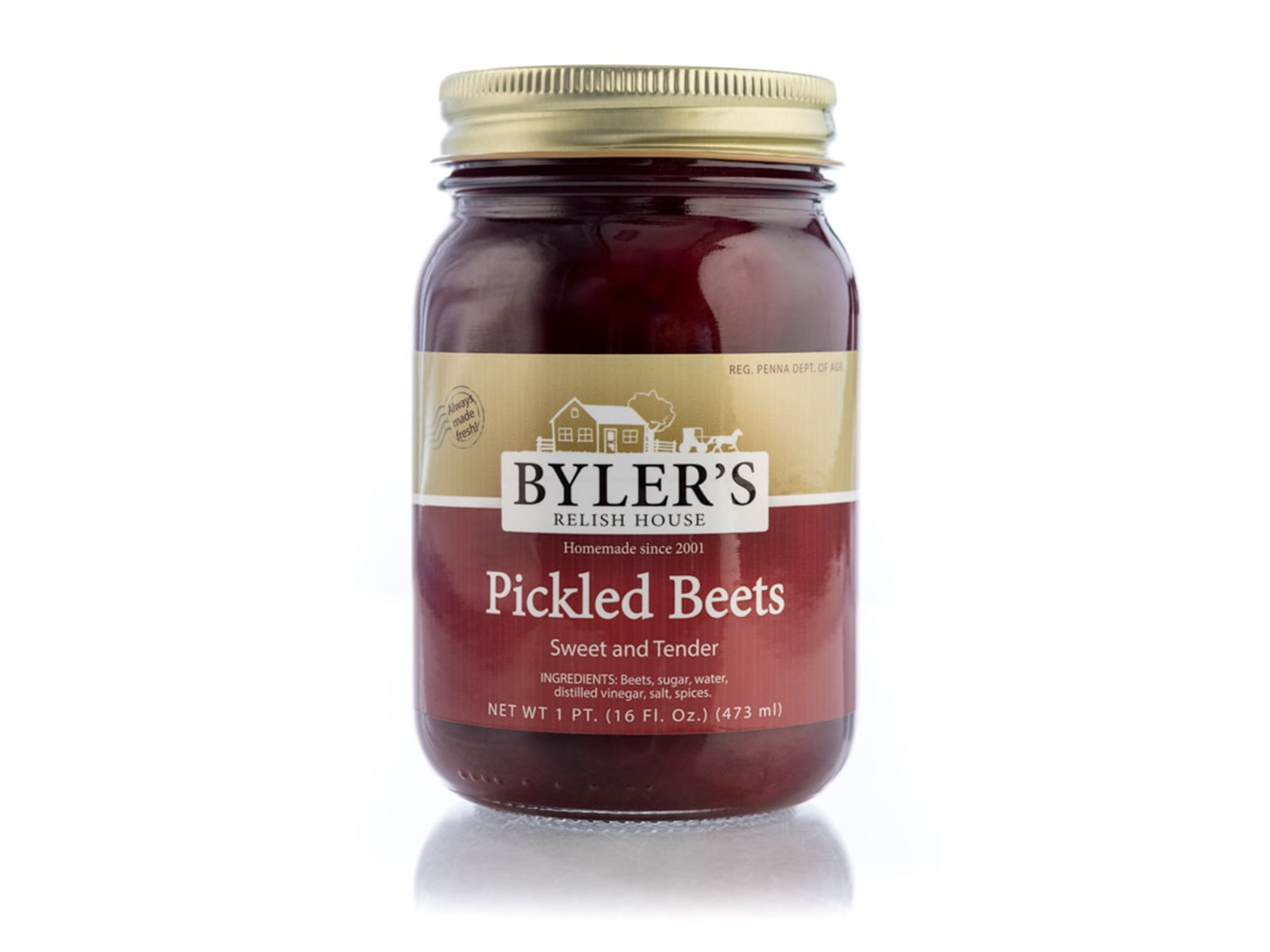 Byler's Relish House Pickled Beets, 3-Pack 16 fl. oz. Jars - Walmart.com