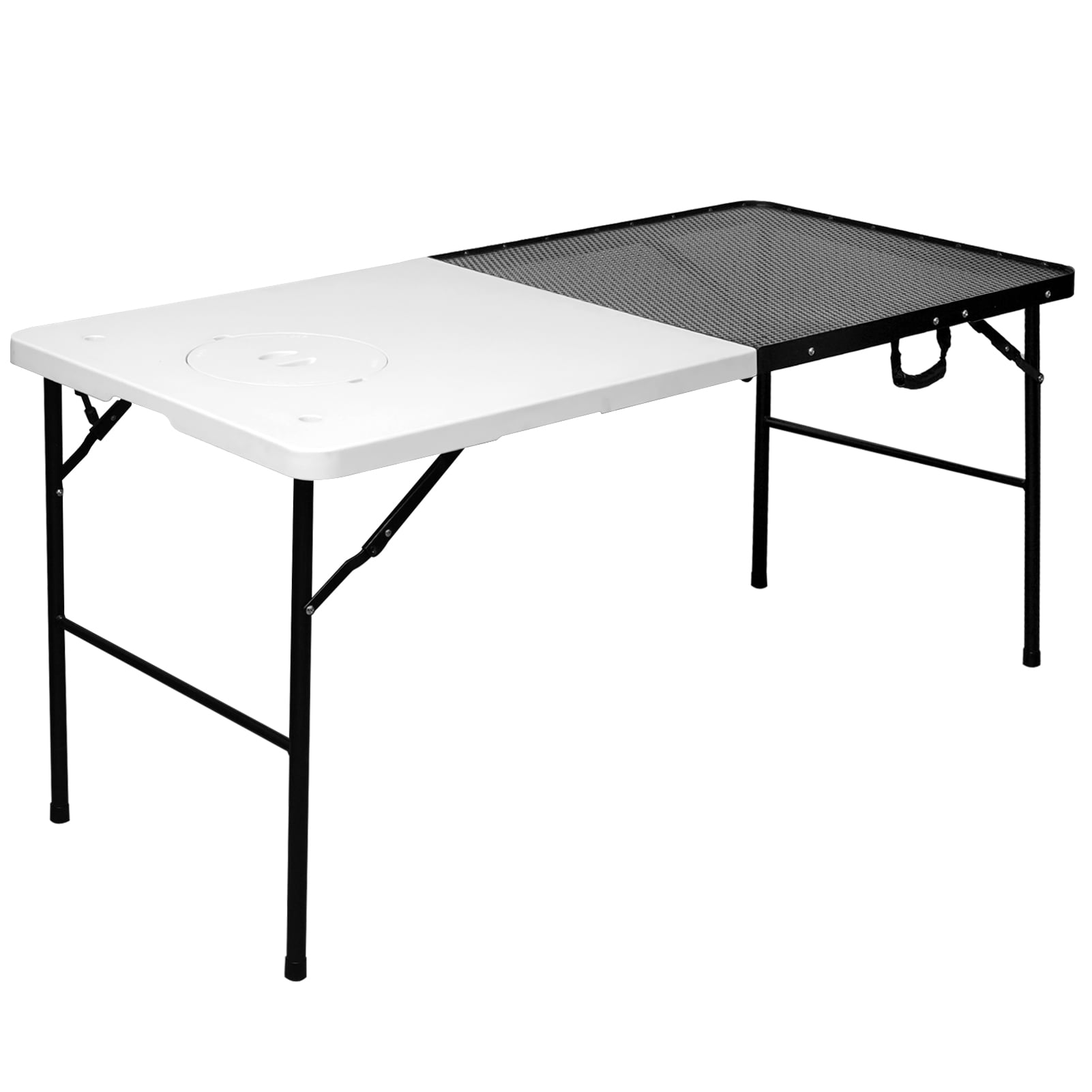 Byliable 5ft Folding Grill Table, Portable for BBQ, Camping, Picnic ...