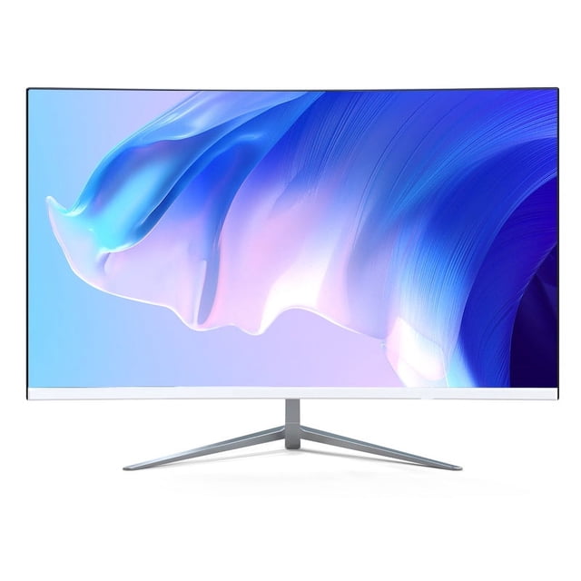 "Byone 27"" Curved Slim Bezel-less FHD 75Hz Gaming Monitor, IPS PC ...