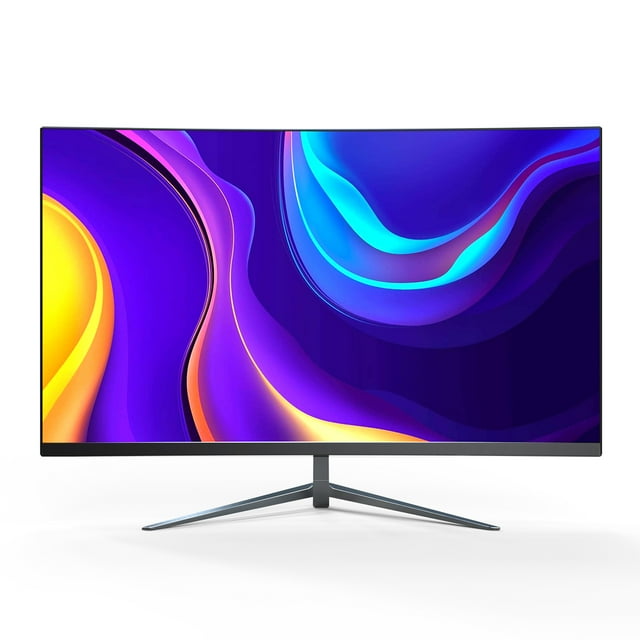 Byone 27'' FHD 75Hz Gaming Monitor, 1920x1080, Frameless, Low Blue ...