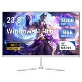 Byone All-in-one PC,24 inch FHD Desktop Computer,Intel Celeron N5095 ...