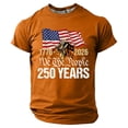 Byoo Big Boy Patriotic 1776 2026 Print Crew Neck T Shirt Short Sleeve ...