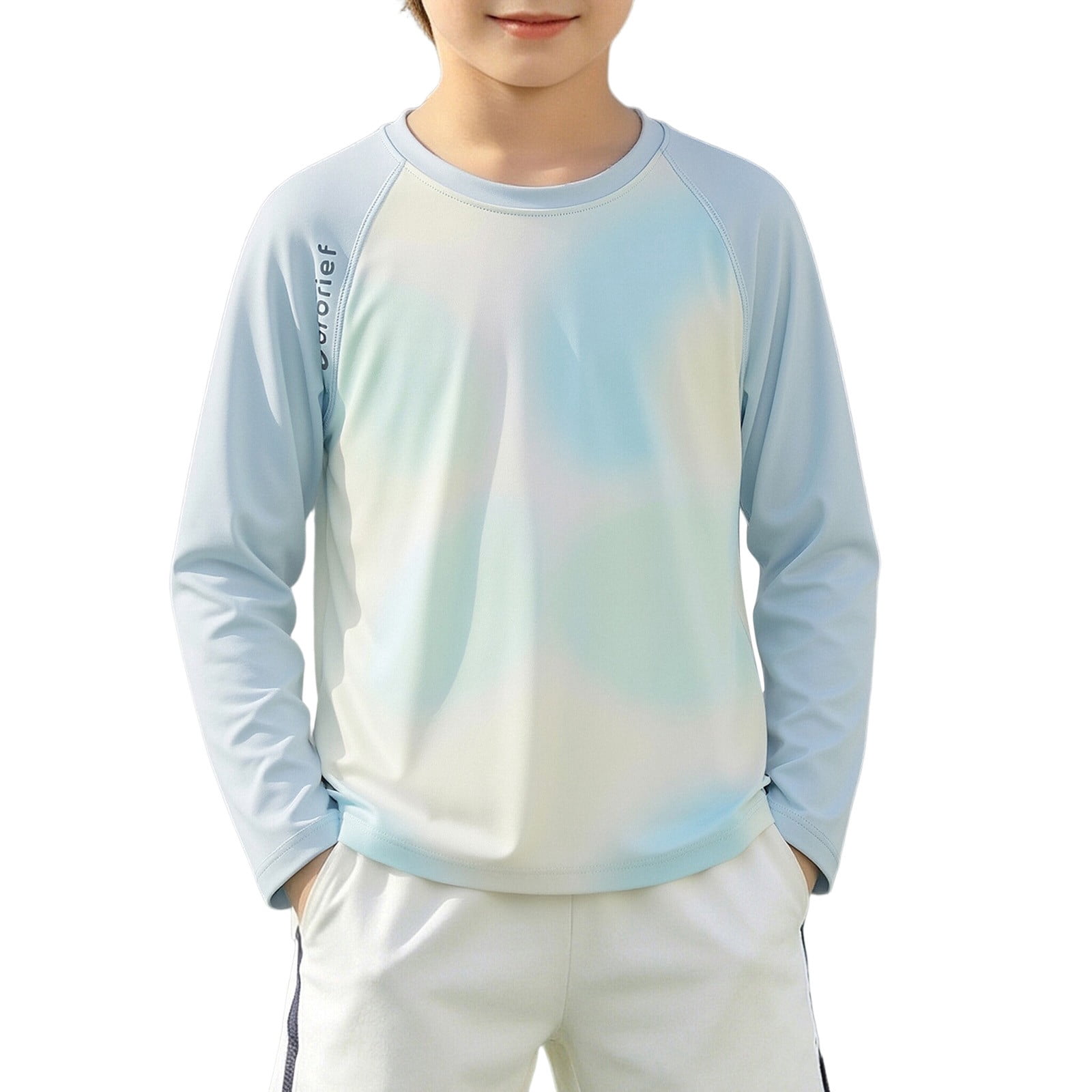 Byoo Big Boy UPF 50+ Long Sleeve Rash Guard Quick Dry Swim Shirt with ...
