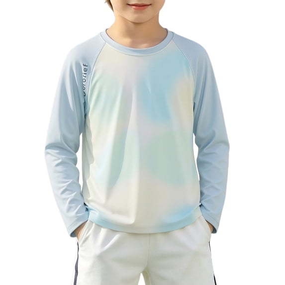Byoo Big Boy UPF 50+ Long Sleeve Rash Guard Quick Dry Swim Shirt with ...