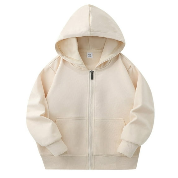 Byoo Big Boy Zip Up Hoodie Solid Color Hoody Long Sleeve Sweatshirts ...