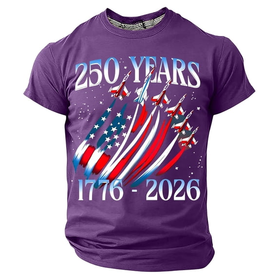 Byoo Big Boys Independence Day Tee Shirt Jet Flag Graphic Crew Neck ...