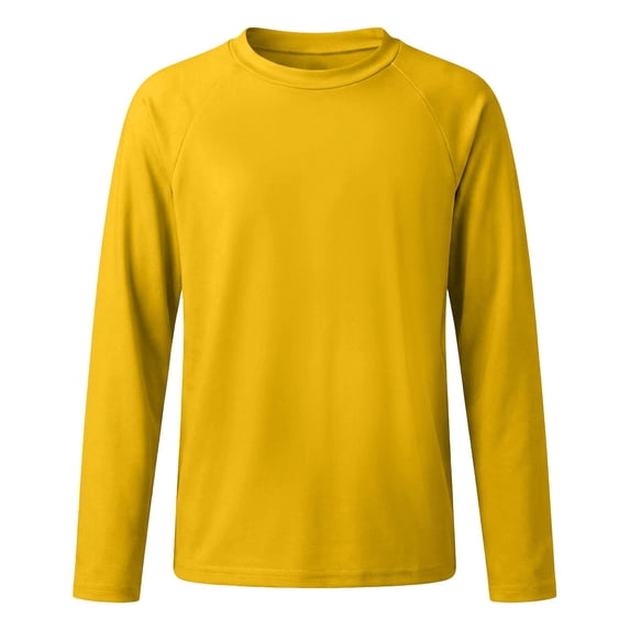 Byoo Big Boys UPF 50+ Quick Dry Rash Guard Long Sleeve Crew Neck Beach ...