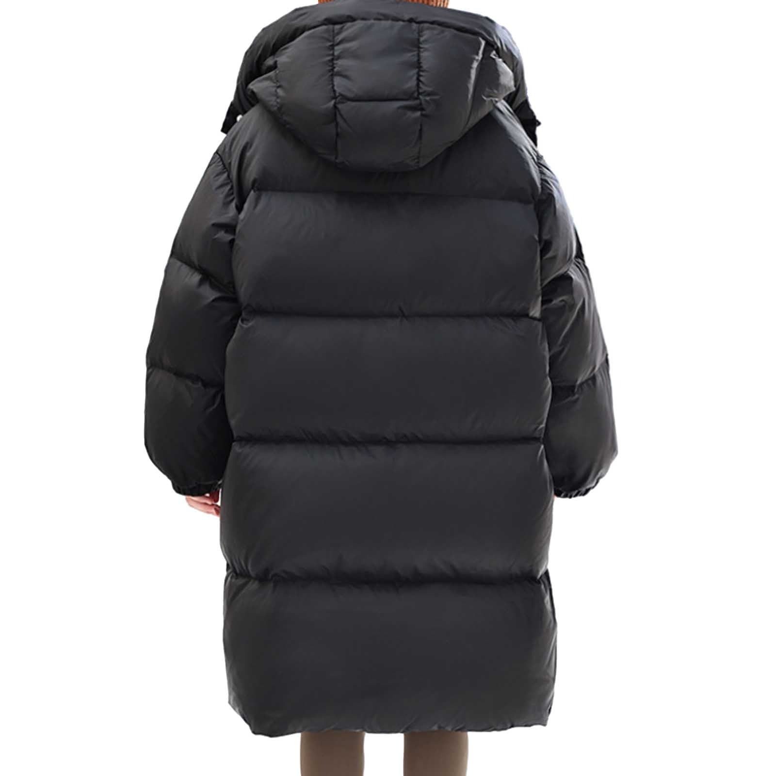 Byoo Big Girls Puffer Jacket Solid Zipper Self Heating Down Padded Coat ...