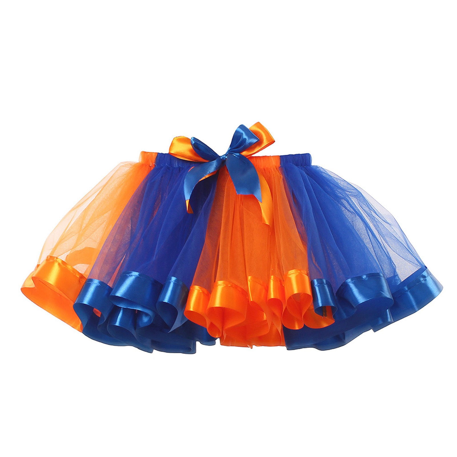 Byoo Colorblock Skirts for Big Girl Carnival Bow Colorful A-Line ...
