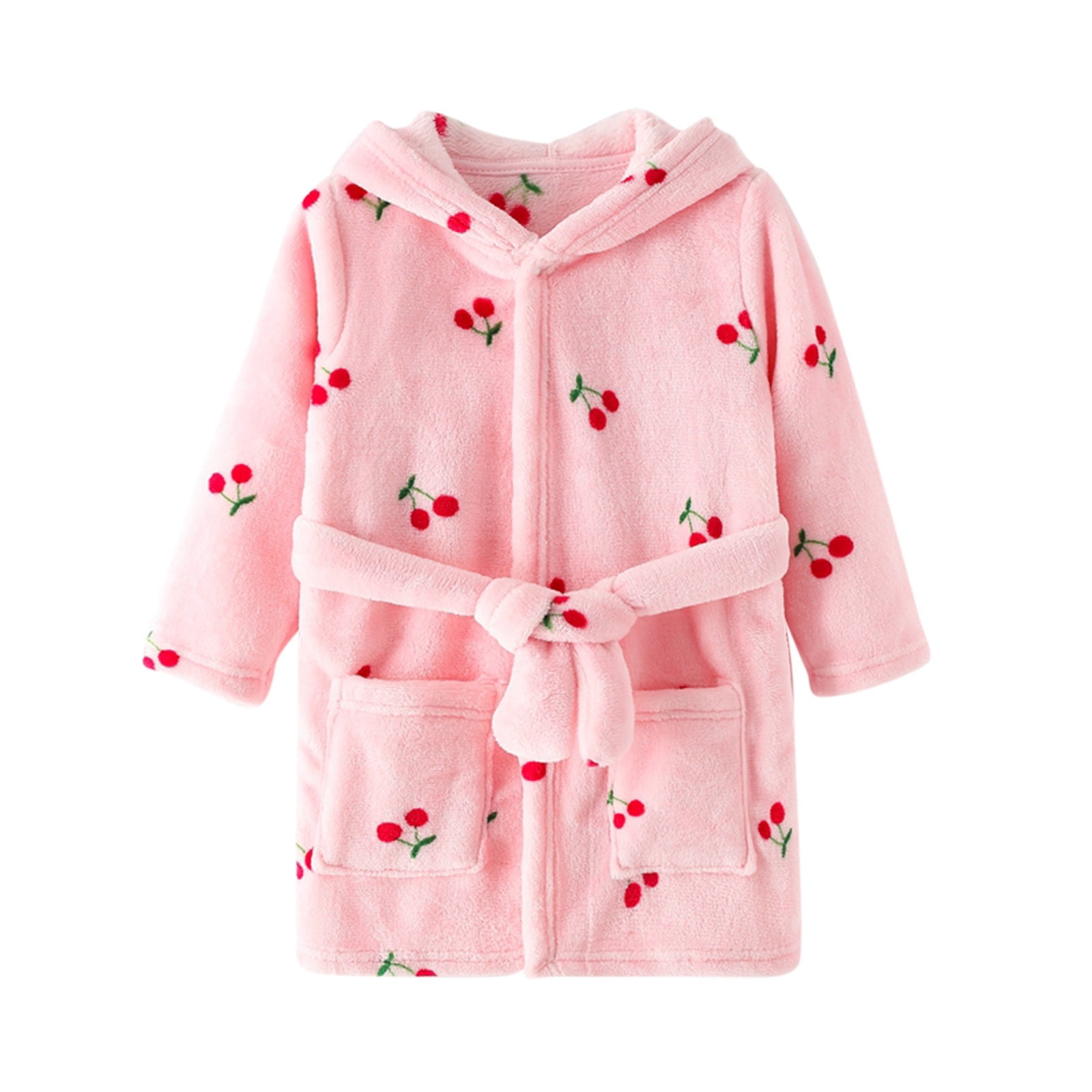 Byoo Flannel Little Boys Outfit Set Long Sleeve Button Down Bathrobes ...