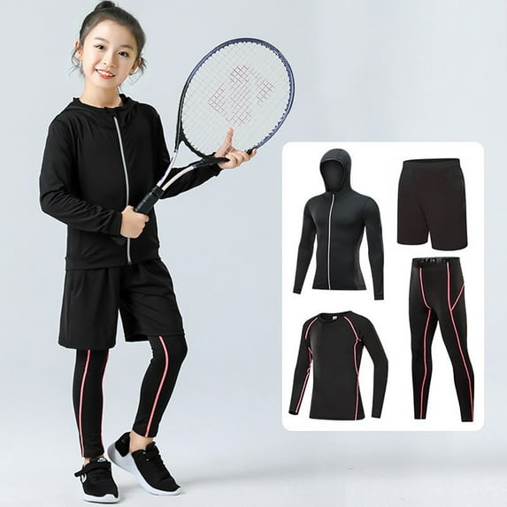 Byoo Girl Animal Print Homewear Set Full Sleeve Pullover Top Pants ...