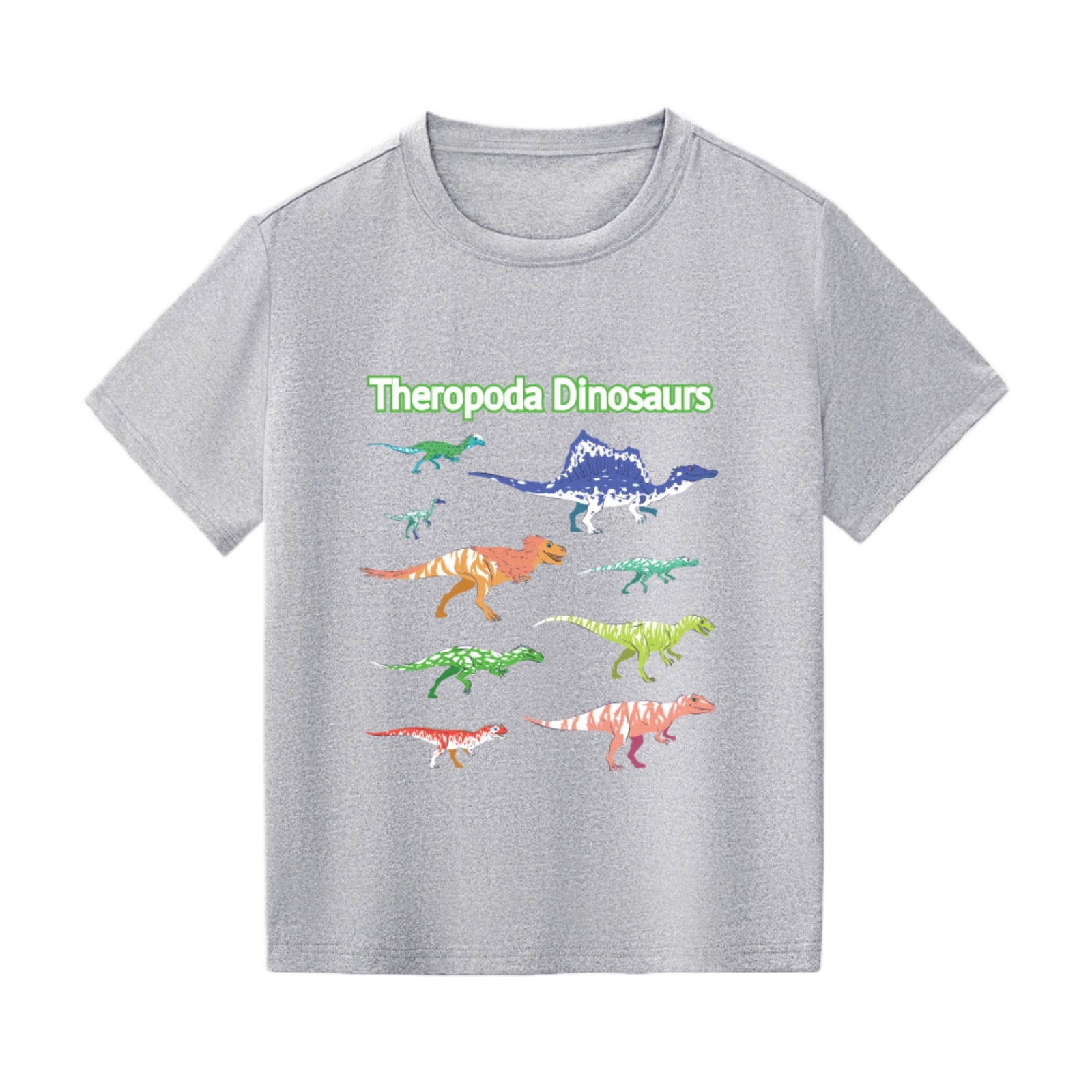 Byoo Graphic Tee for Boys Dinosaur Print Short Sleeve Crew Neck T-Shirt ...