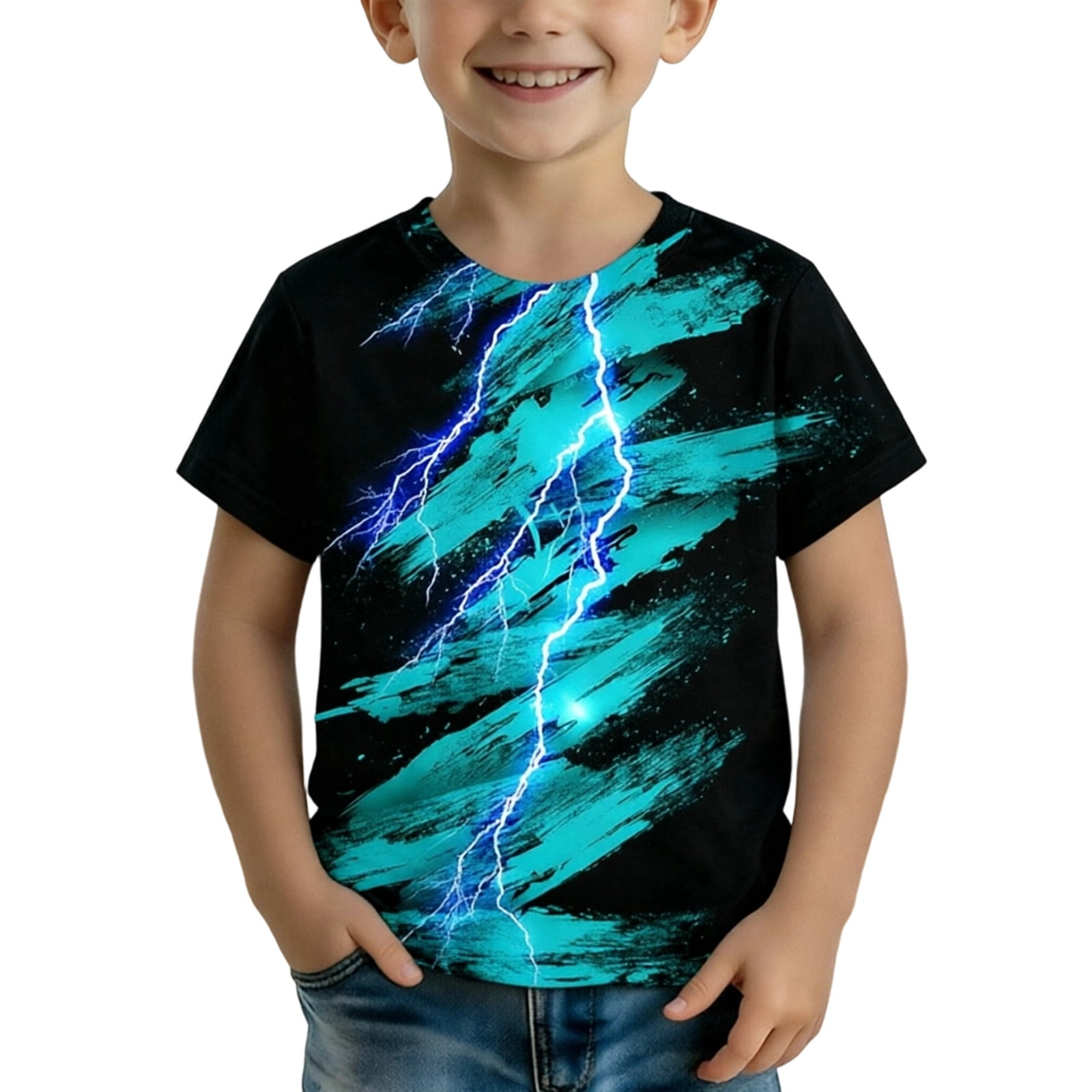 Byoo Boys Cute Kitten Group Print T Shirt Short Sleeve Casual Cat Lover ...