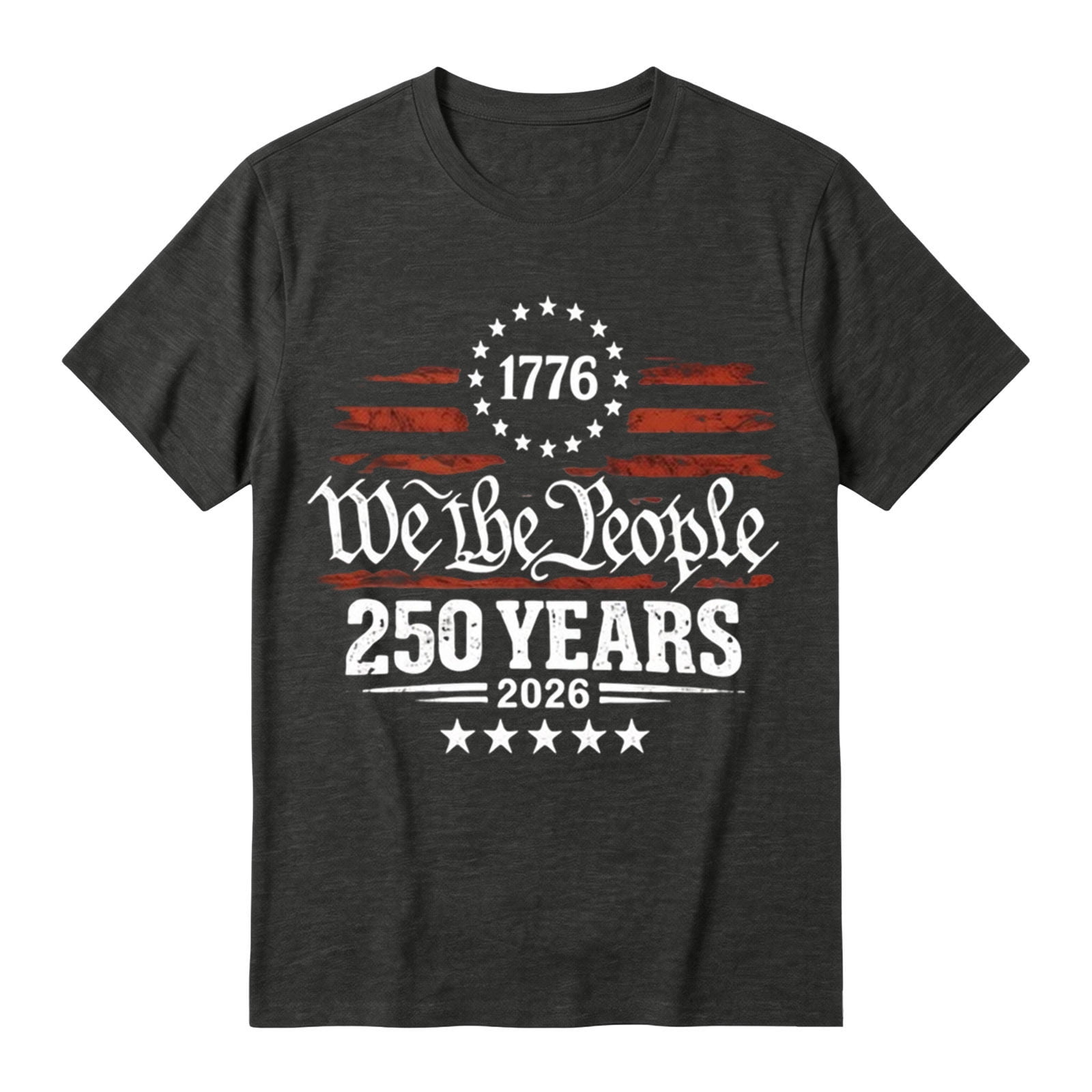 Byoo Infant Girl Printed Tshirt We The People 1776 250 Years Graphic ...
