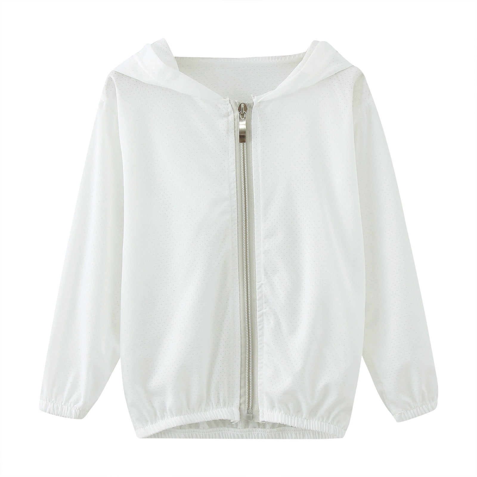 Byoo Infant Girls Jacket Lightweight Solid Color Full Zip Hooded ...