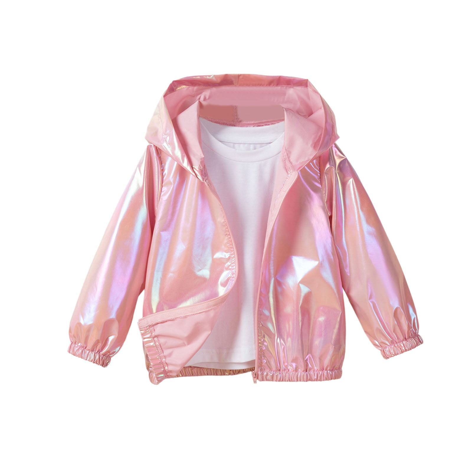 Byoo Girls Lightweight Jacket Windproof Hooded Zipper Coat Spring Fall ...