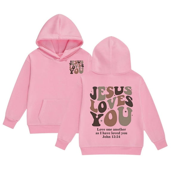 Byoo Letter Graphic Hoodie for Tween Girl Soft Full Sleeved Hooded ...