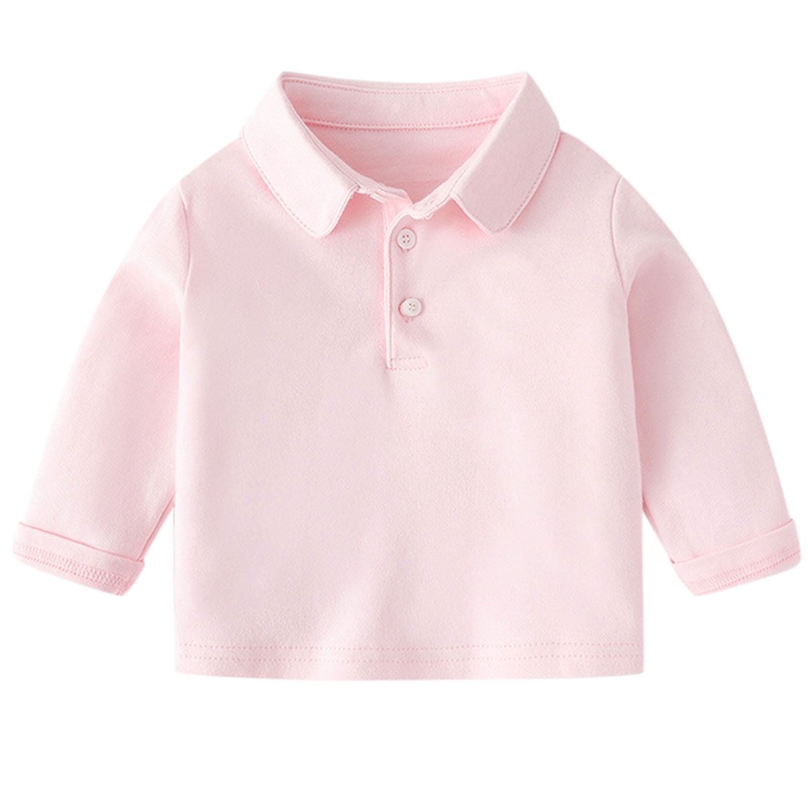 Byoo Little Boy T Shirt Solid Long Sleeve Lapel Collar Blouse Tops for ...