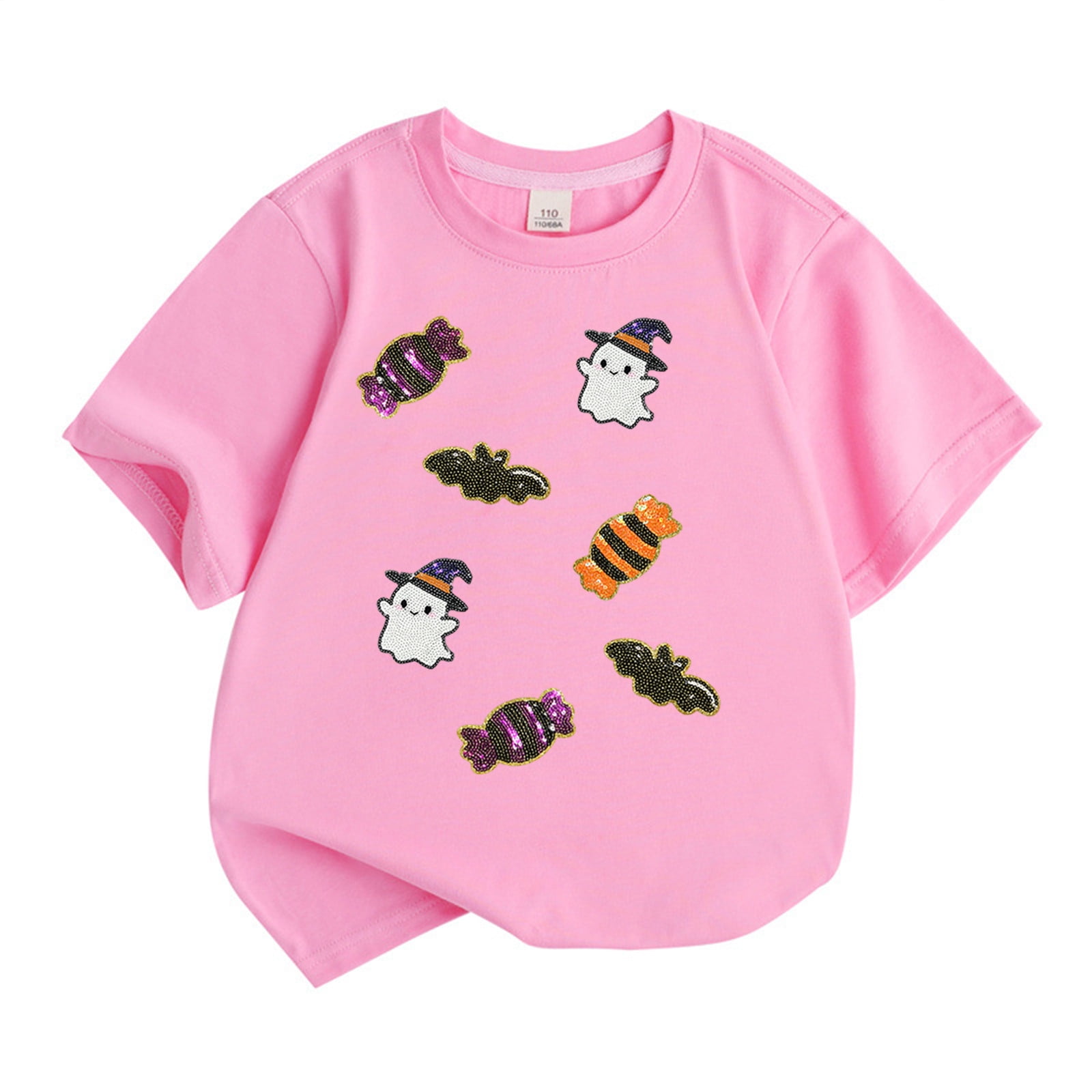 Byoo Little Boys Halloween Graphic Tee Short Sleeve Crew Neck T-Shirt ...