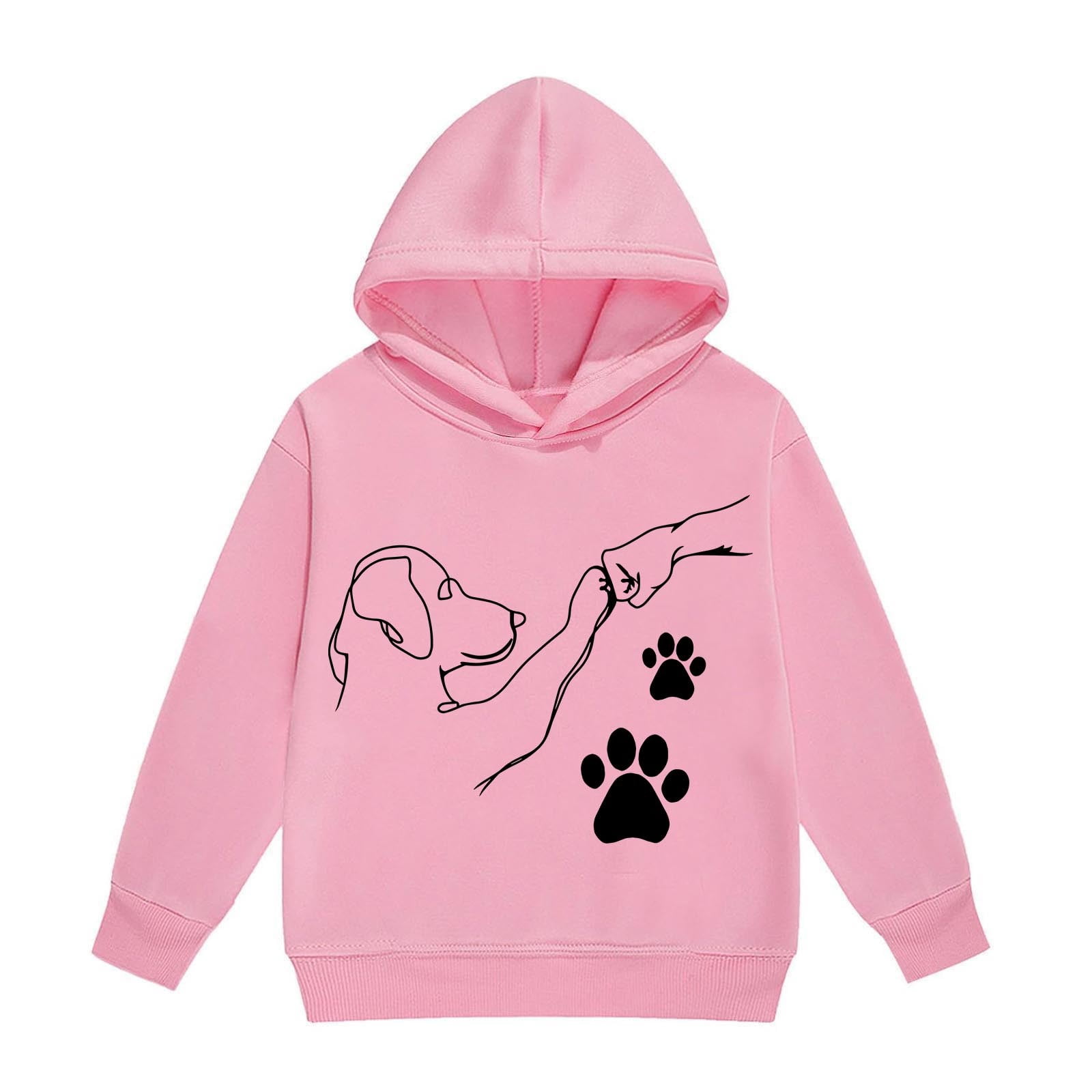 Byoo Little Girls Character Clothing Solid Color Long Sleeve Cartoon ...