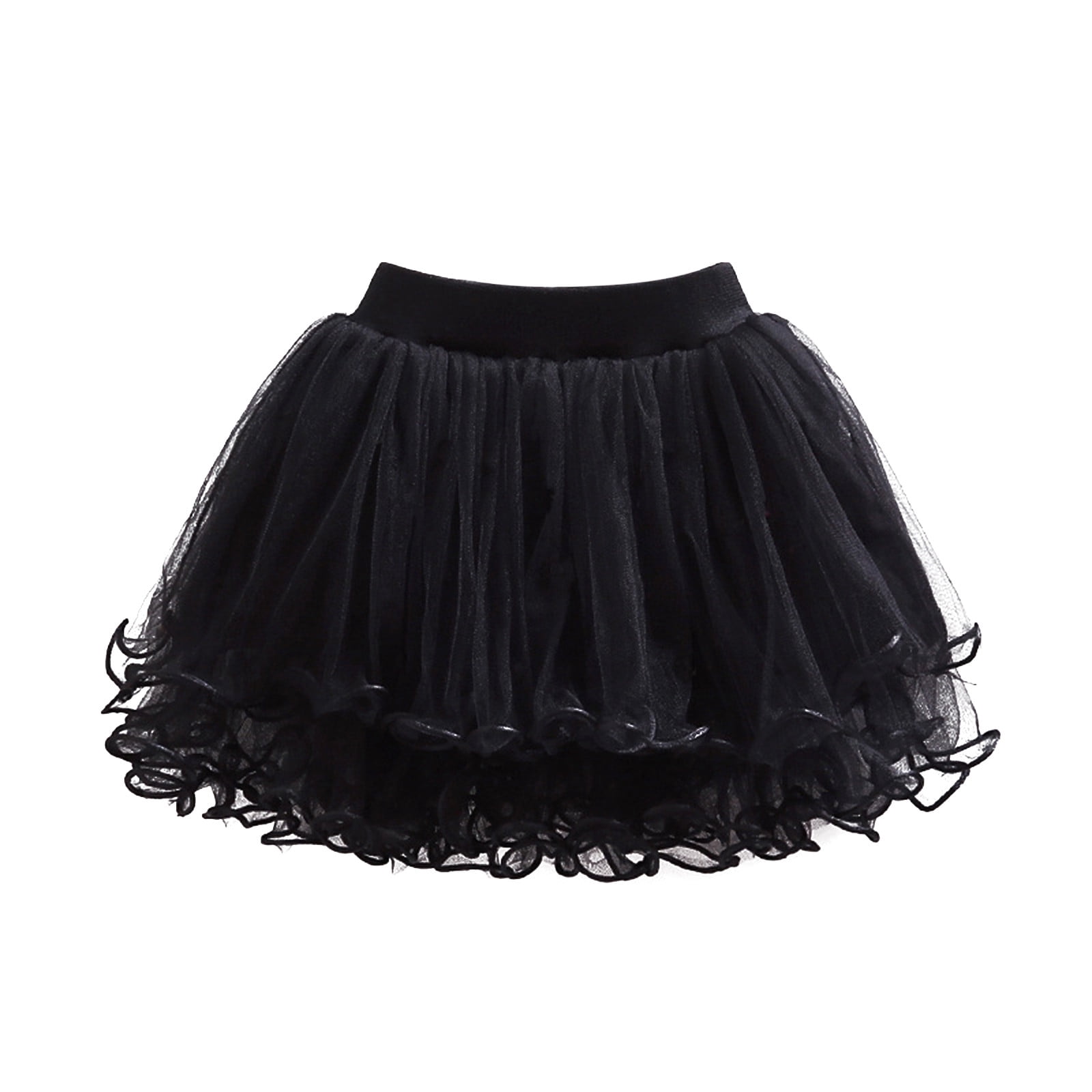 Byoo Little Girls' Mesh Skirt Carnival Tulle Pengpeng Base Tutu Skirt ...