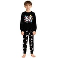 Byoo Number Graphic Loungewear Outfit for Toddler Boy Long Sleeve ...