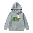 Byoo Sweatshirt for Toddler Girls Tree Printed Kangaroo Pocket Full ...
