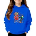 Byoo Teen Girl Hoodie 67 Number Printing Cute Funny Long-Sleeved ...