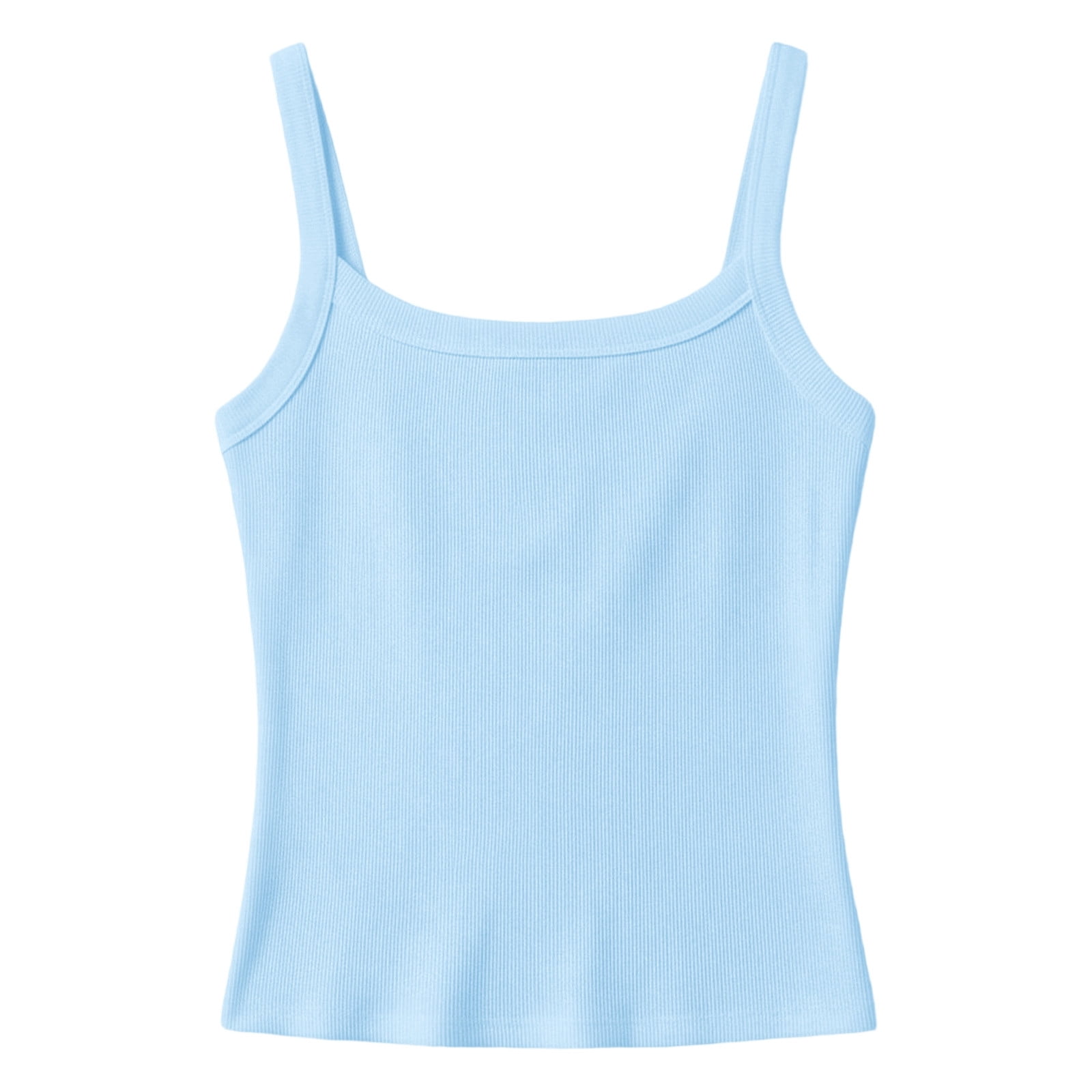 Byoo Girls Ribbed Knit Tank Top Slim Fit Casual Basic Solid Camisole ...