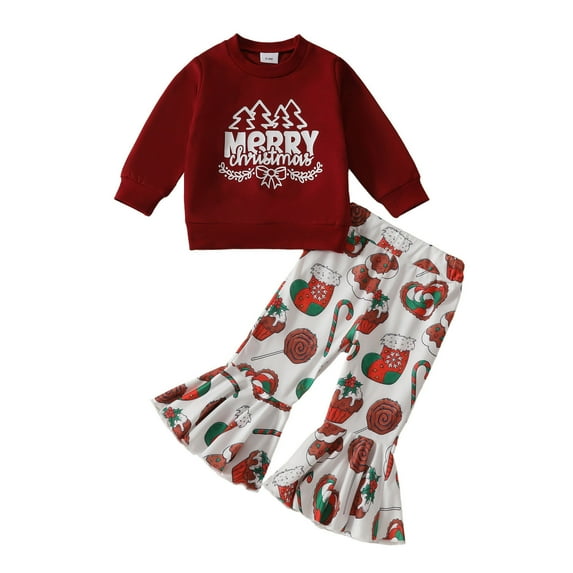 Byoo Toddler Boy Homewear Outfit Cute Graphic Full Sleeve Round Neck ...