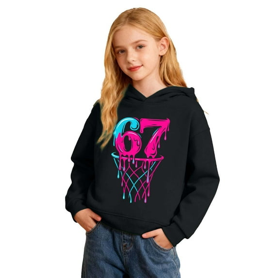 Byoo Toddler Boy Lightweight Hoodie Sweatshirt 67 Number Graphic ...