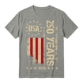 Byoo Toddler Boy Patriotic Usa Print Crew Neck Tee Short Sleeve Casual ...