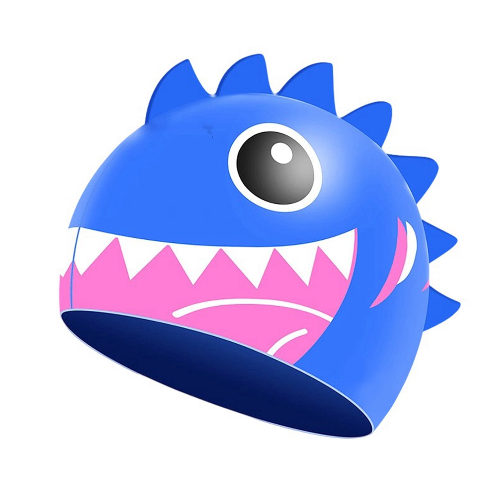 Byoo Toddler Boys 3D Dinosaur Graphic Swim Cap Stretch Fit Beach Pool ...