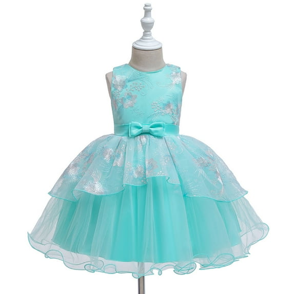Byoo Toddler Girls Fluffy Tutu Dresses Soft Solid Color Sleeveless ...